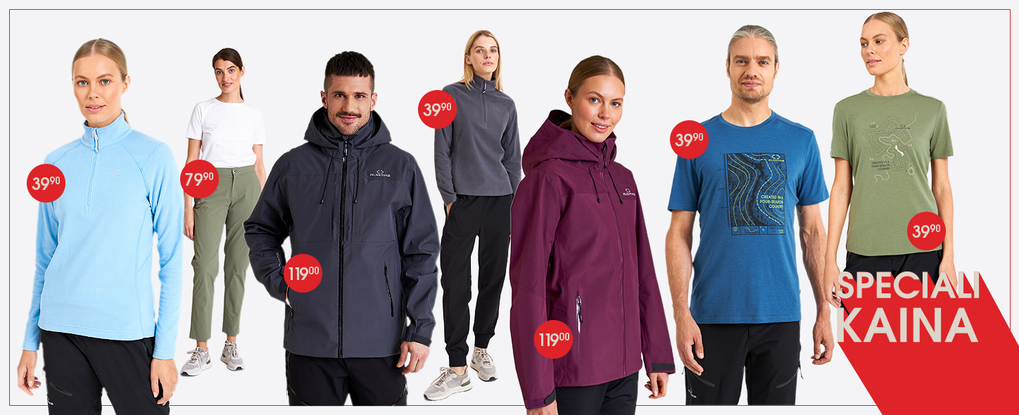 Sportinė apranga ir drabužiai aktyviam laisvalaikiui | Audimas