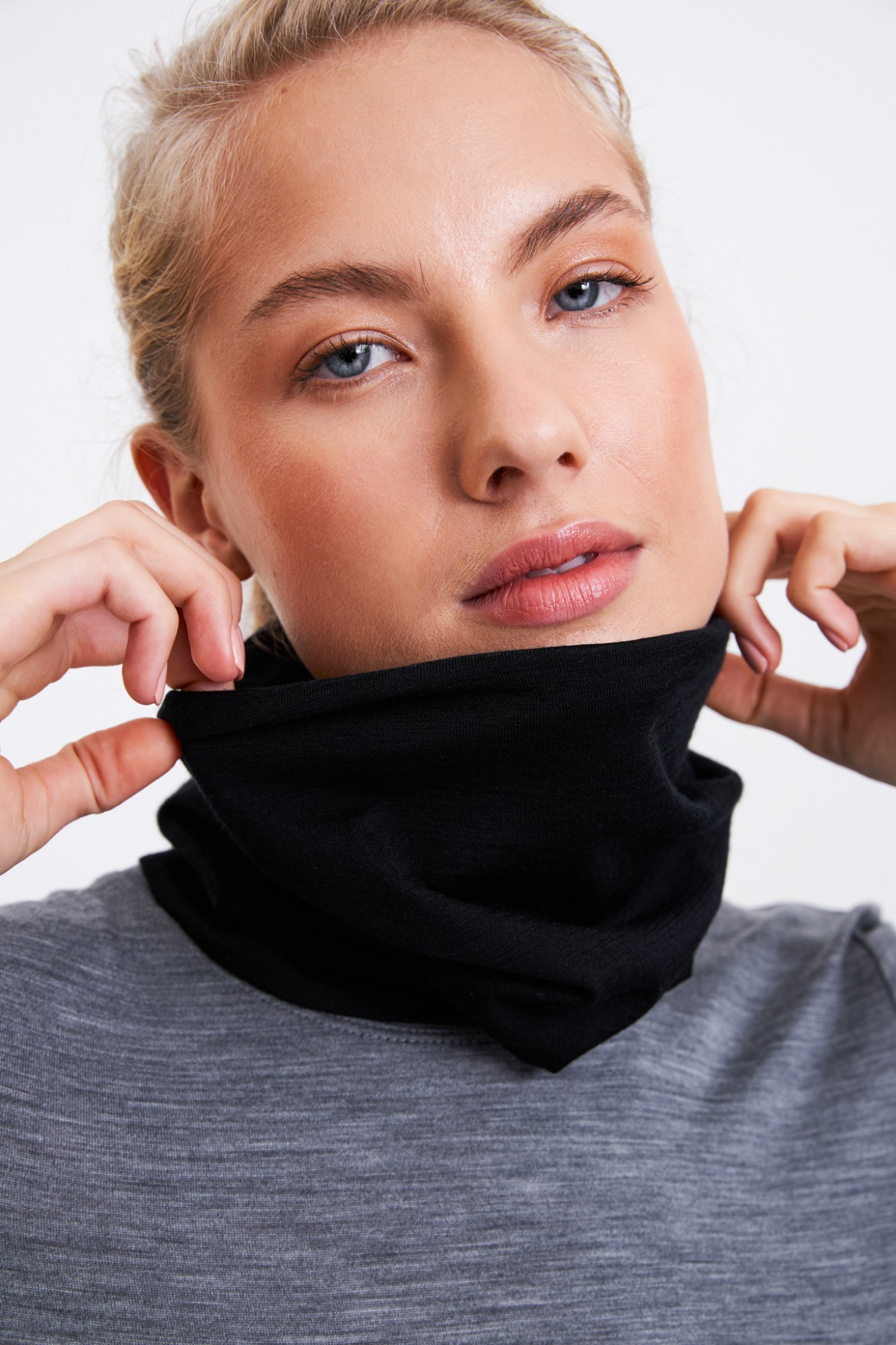 Kaklo mova iš merino vilnos | Audimas