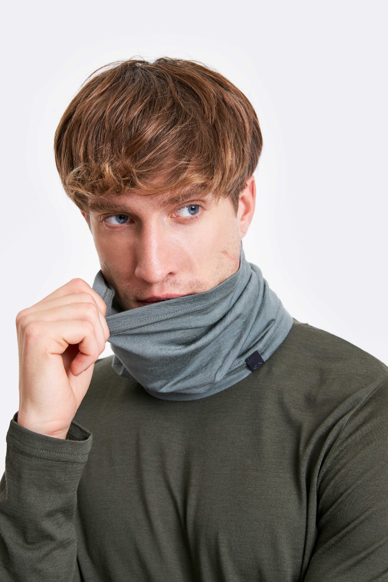 Kaklo mova iš merino vilnos | Audimas