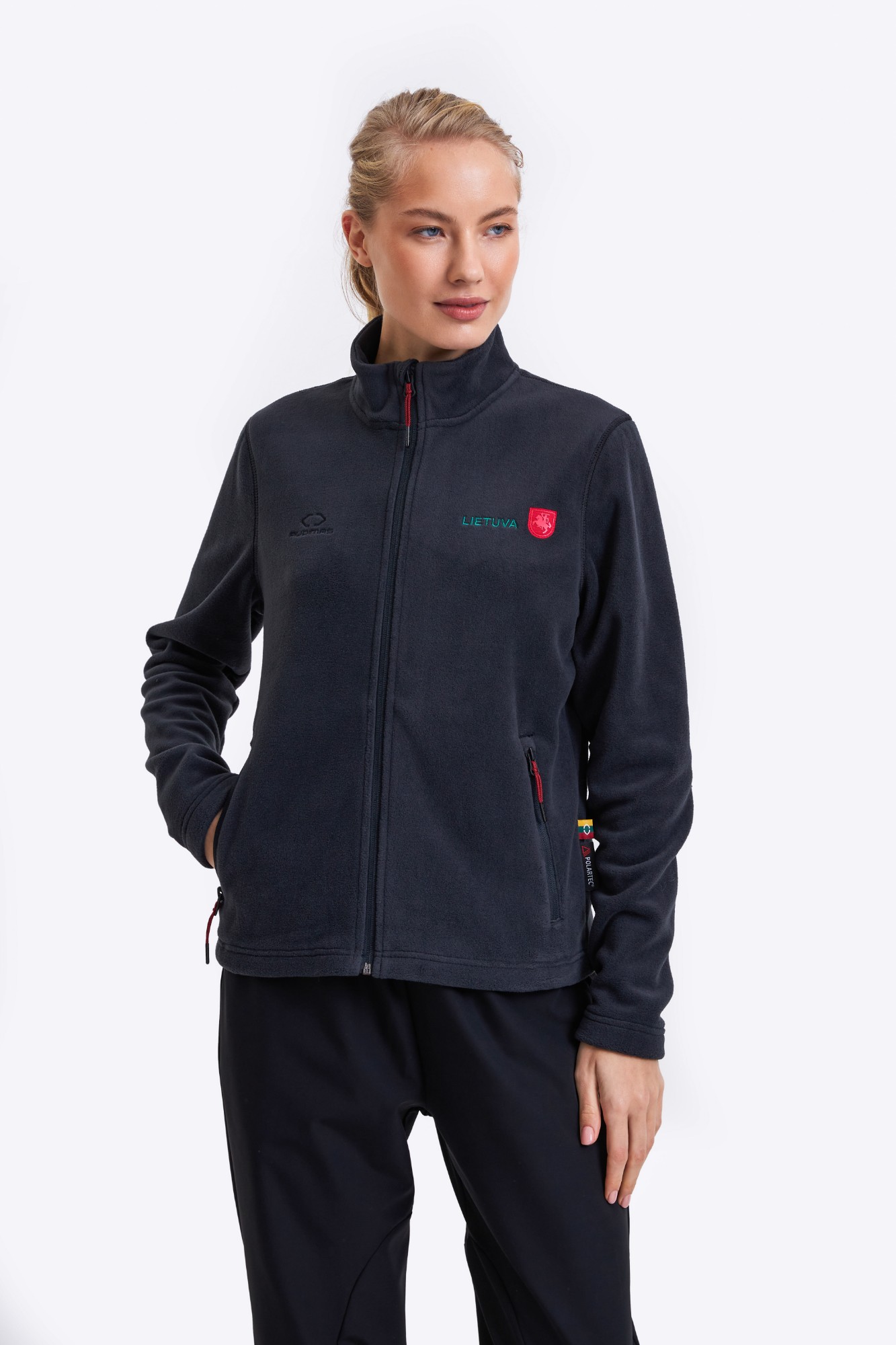 Polartec fliso džemperis su užtrauktuku | Audimas
