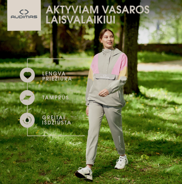 Sportinė apranga ir drabužiai aktyviam laisvalaikiui | Audimas