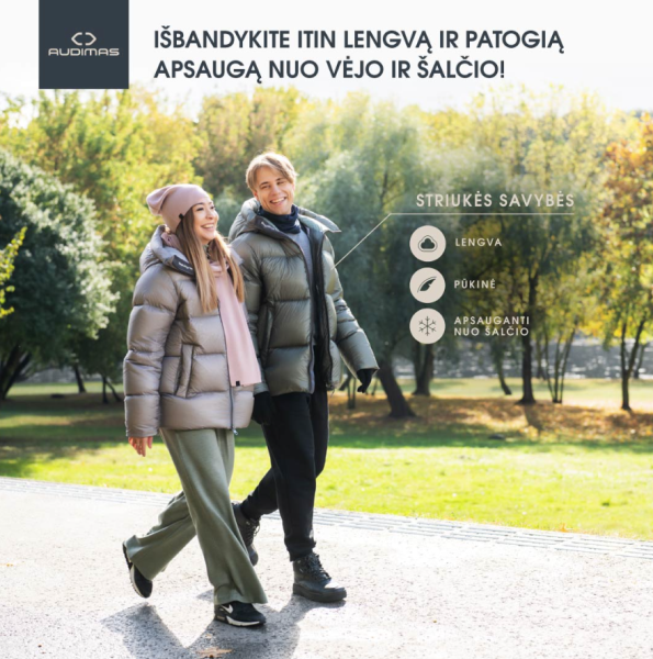 Sportinė apranga ir drabužiai aktyviam laisvalaikiui | Audimas