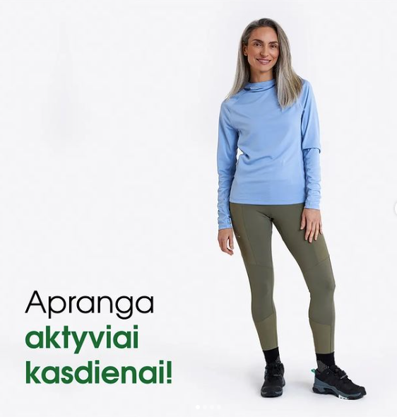 Sportinė apranga ir drabužiai aktyviam laisvalaikiui | Audimas