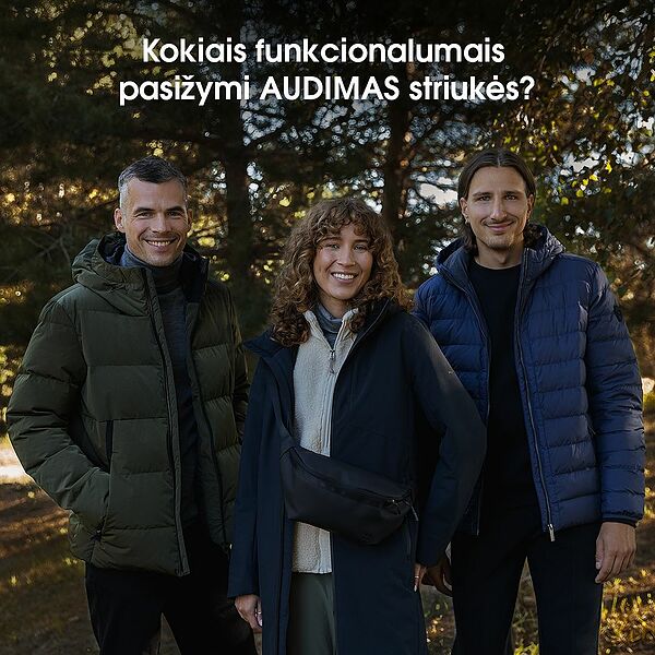 Sportinė apranga ir drabužiai aktyviam laisvalaikiui | Audimas