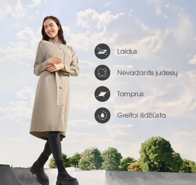 Sportinė apranga ir drabužiai aktyviam laisvalaikiui | Audimas